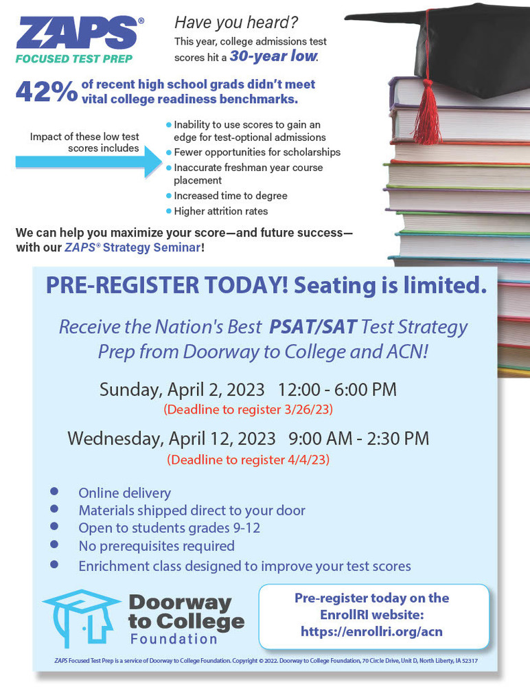 FREE SAT PREP! | Newport Public Schools